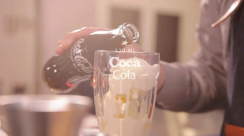 Popcorn Spider - Monin Recipe Video - Paradox Studio